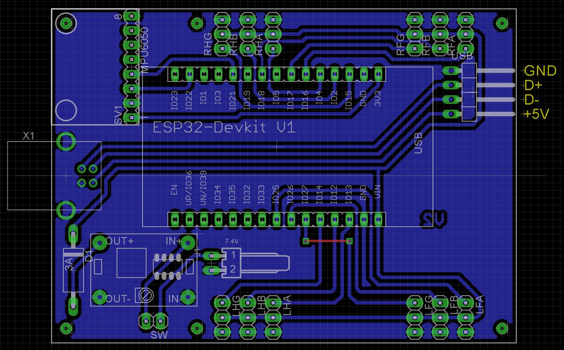 OREO- ROBOT dog - Hardware Project - Blueprint