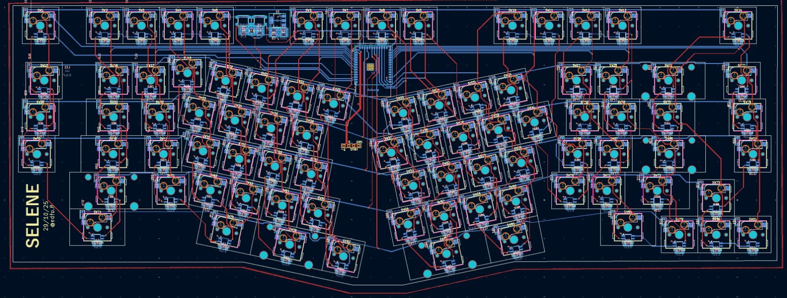 ALICE keyboard (Selene) - Hardware Project - Blueprint